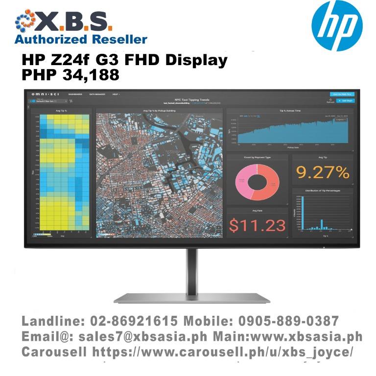 HP Z24f G3 FHD Display, Computers & Tech, Office & Business Technology ...