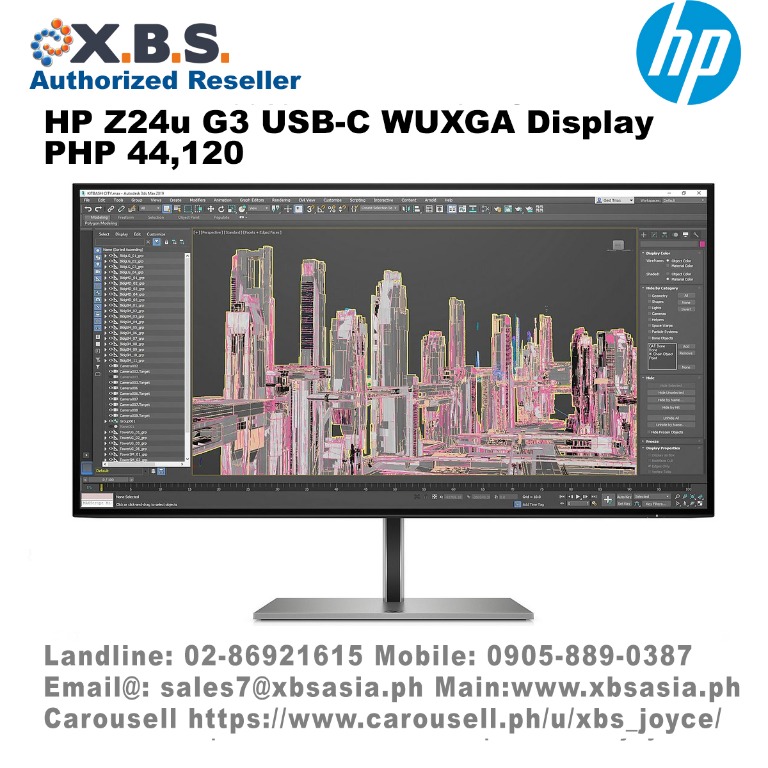 HP Z24u G3 USB-C WUXGA Display, Computers & Tech, Office & Business ...