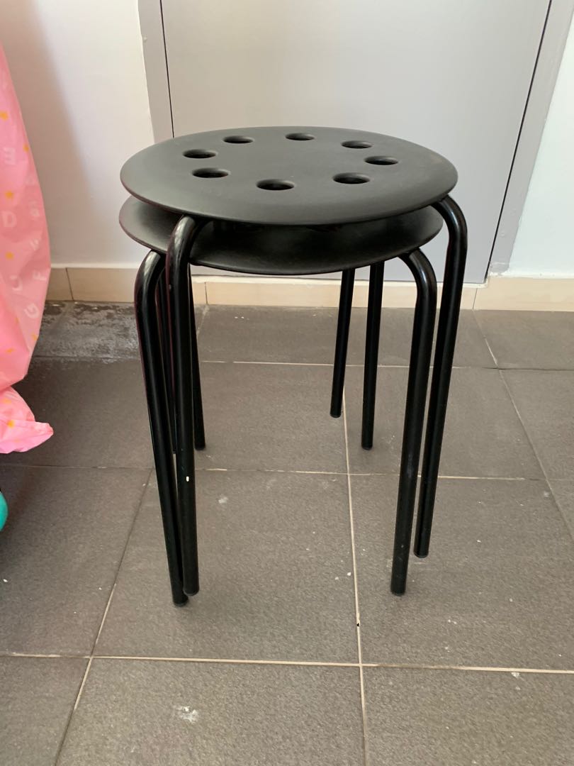 Ikea stool, Furniture & Home Living, Furniture, Chairs on Carousell