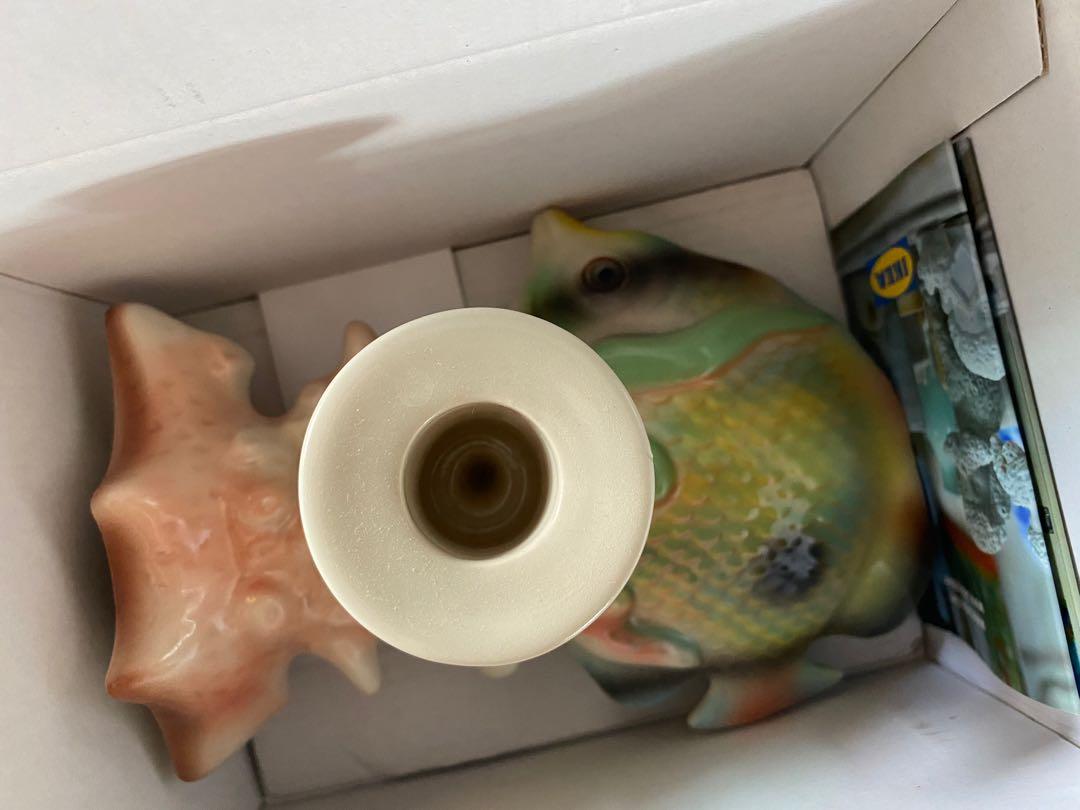 IKEA FOREMAL X Peter Sundberg Fish Candelabrum, Furniture & Home Living ...