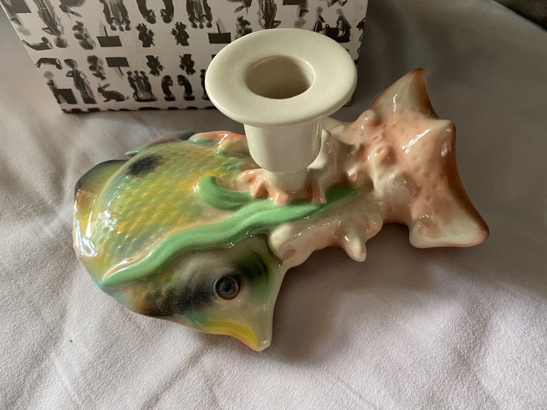 IKEA FOREMAL X Peter Sundberg Fish Candelabrum, Furniture & Home Living ...