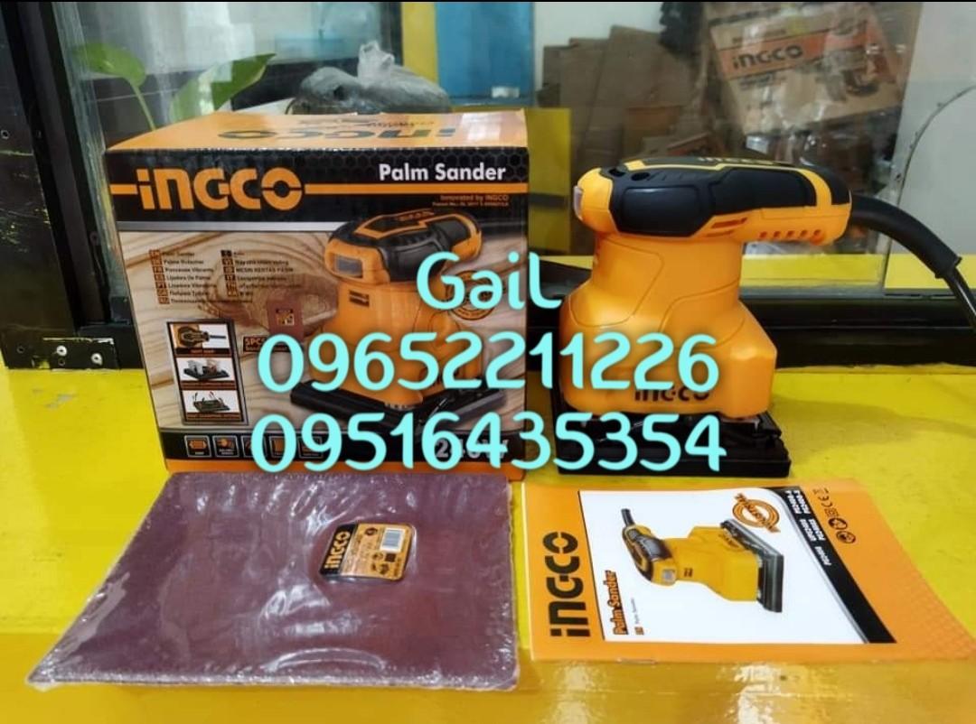 INGCO 240W Palm Sander, Commercial & Industrial, Construction Tools ...