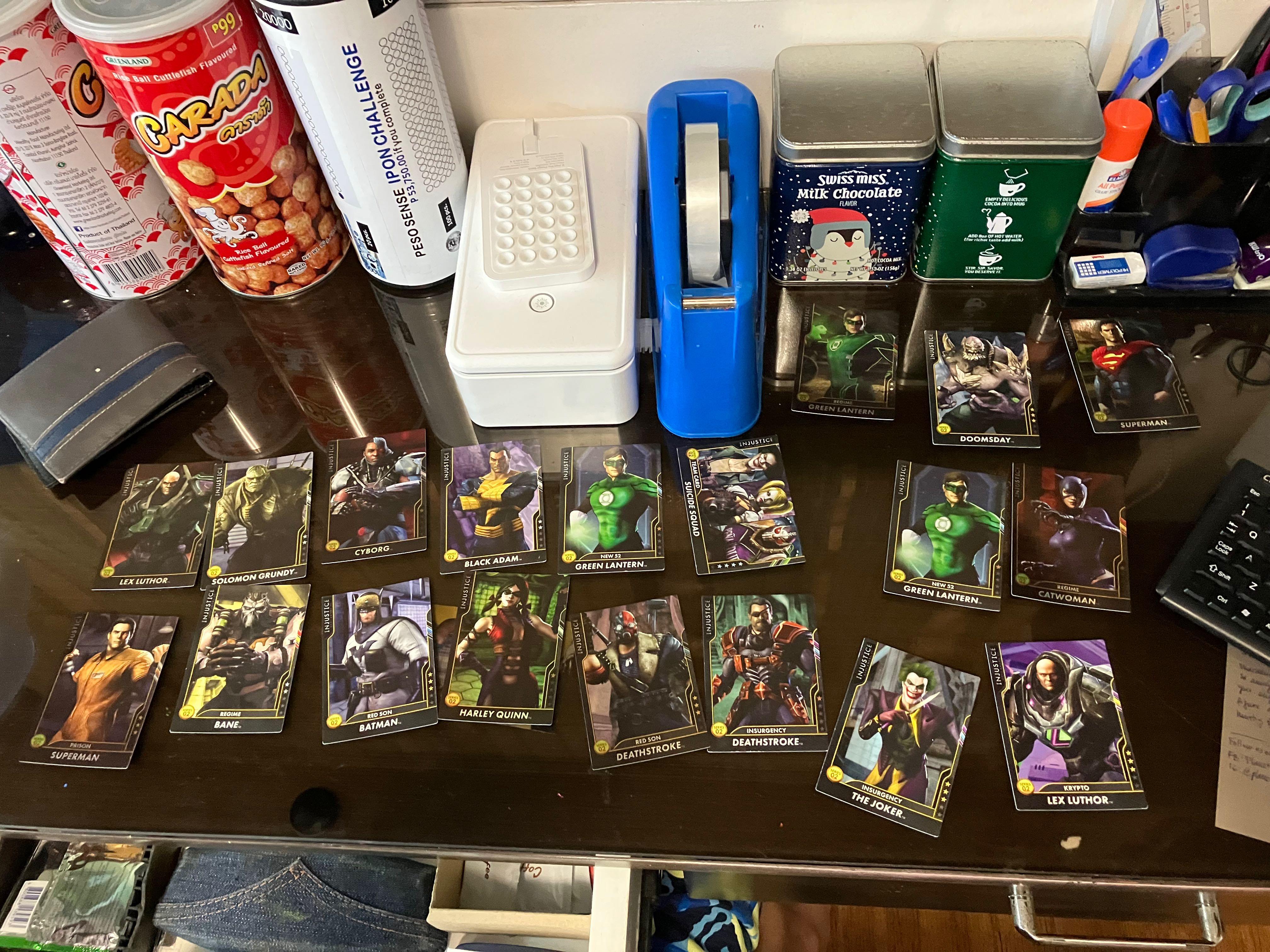 Injustice Arcade Cards, Hobbies & Toys, Memorabilia & Collectibles ...