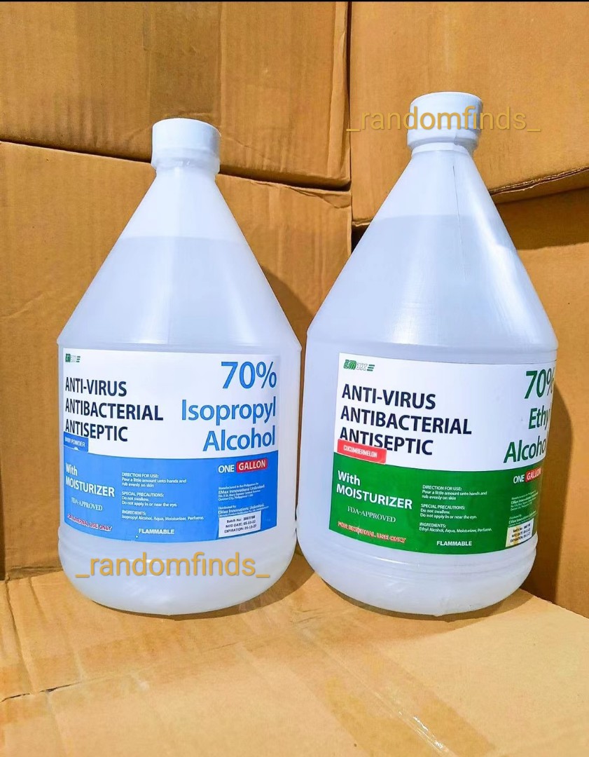 P125 - EMAX ISO & ETHYL ALCOHOL, Beauty & Personal Care, Sanitizers ...