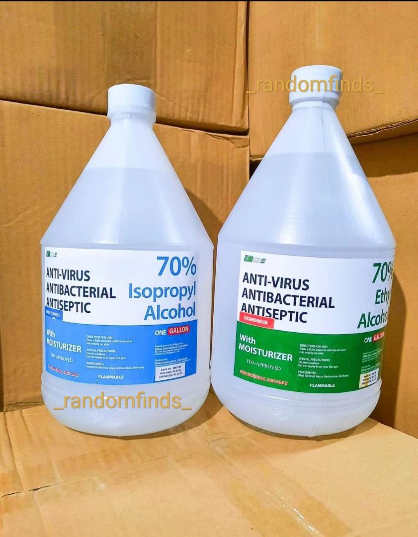 P125 - EMAX ISO & ETHYL ALCOHOL, Beauty & Personal Care, Sanitizers ...