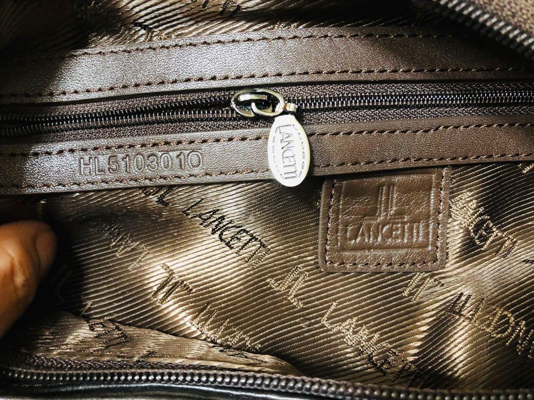 Lancetti Genuine Leather, Luxury, Bags & Wallets on Carousell
