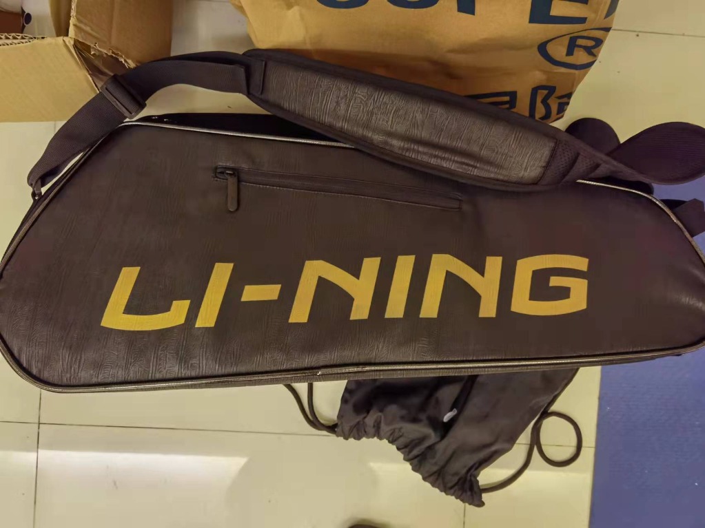 Li Ning Badminton Racket Bag 6 Racket Items Storage, Sports Equipment ...