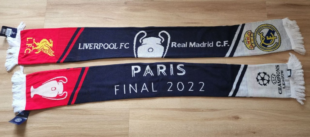 Liverpool Scarf Champions League Final UCL Official EXCLUSIVE LIMITED ...