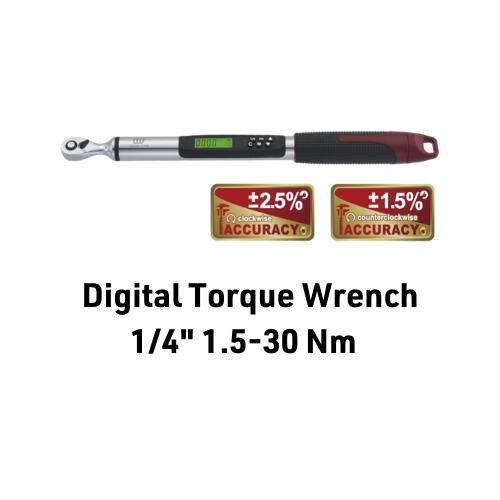 M7 | Digital Torque Wrench 1/4" 1.5-30 Nm [M7-GTW-201030], Motorcycles ...