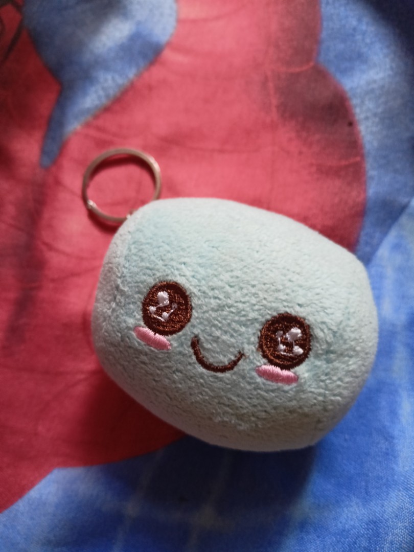 Marshmallow keychain, Hobbies & Toys, Toys & Games on Carousell