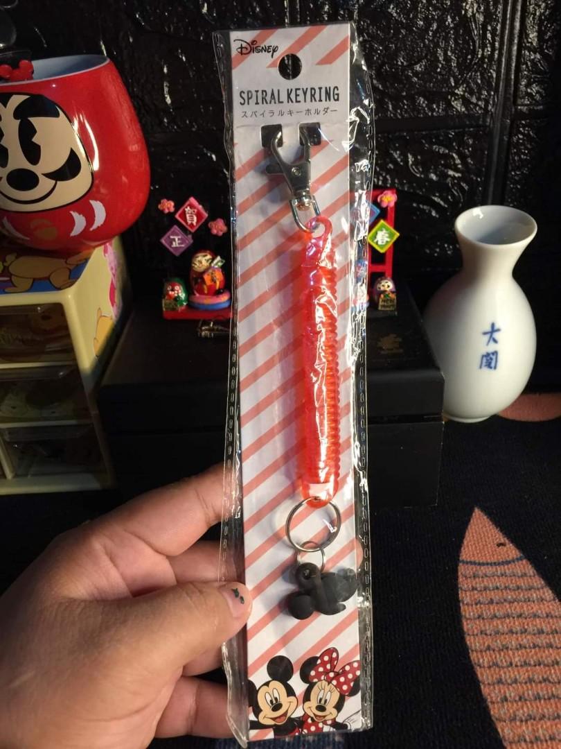 Mickey spiral key ring sabitan ng susi on Carousell