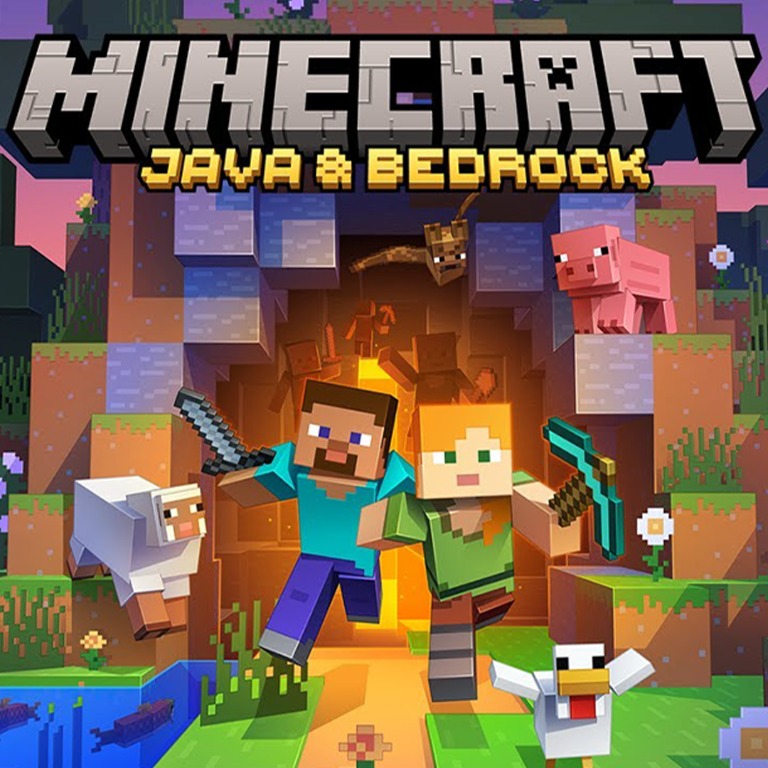 Minecraft Java & Bedrock Bundle Account / Code for PC and Mac, Video ...