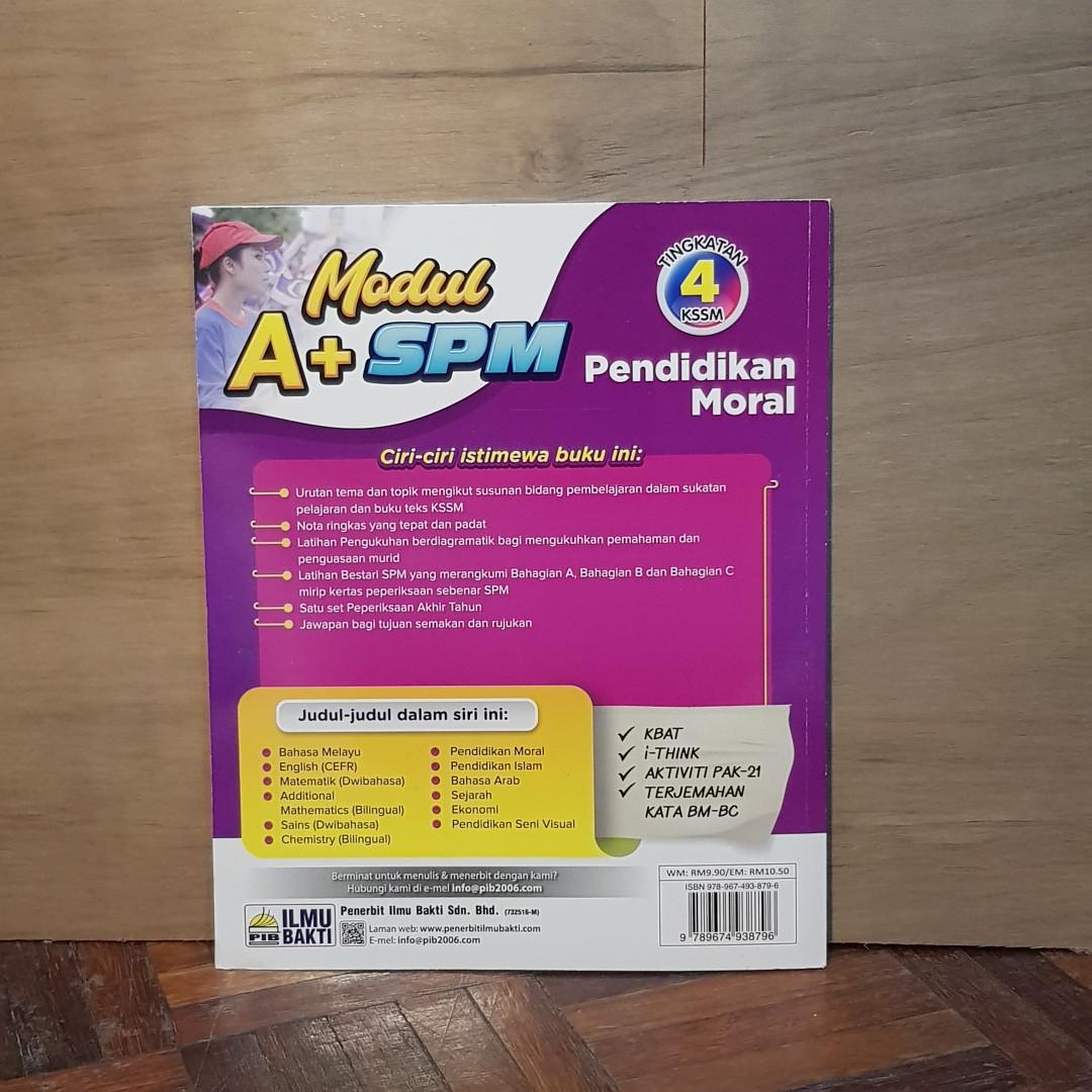 Modul A+ SPM Pendidikan Moral Tingkatan 4 kssm, Hobbies & Toys, Books & Magazines, Textbooks on ...