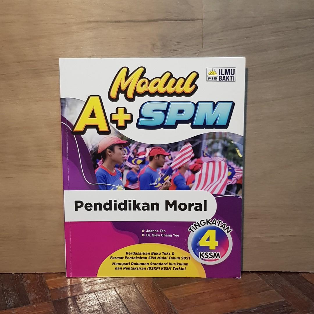 Modul A+ SPM Pendidikan Moral Tingkatan 4 kssm, Hobbies & Toys, Books ...