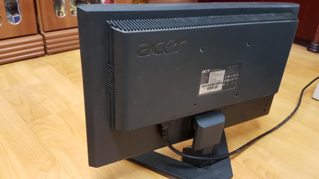 Monitor LCD Acer X193HQ A - Rosak / Faulty, Computers & Tech, Parts ...