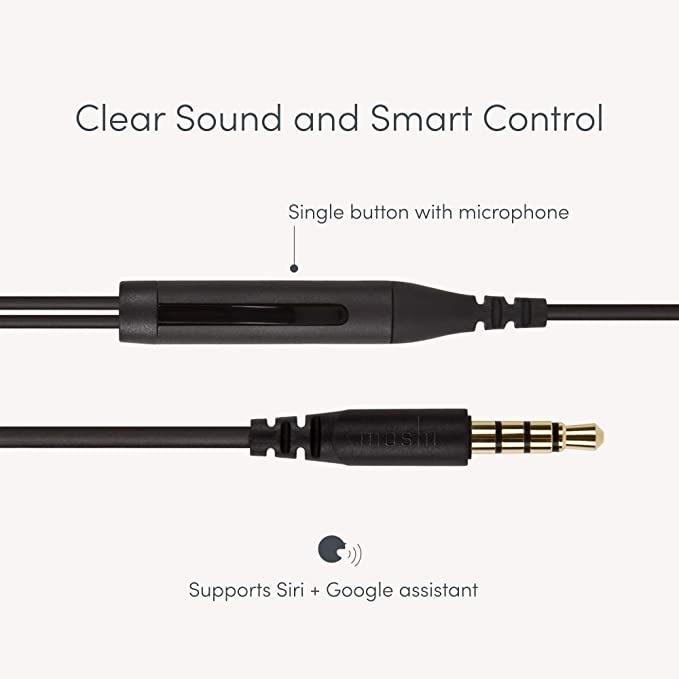 Moshi Mythro Earbuds with Headset Microphone and Button Control ...