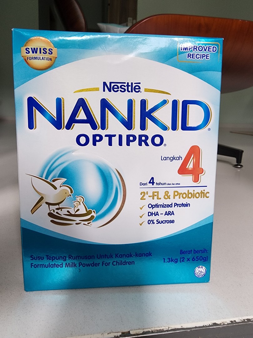 NanKid Optipro 4 : 1.3kg, Babies & Kids, Nursing & Feeding ...