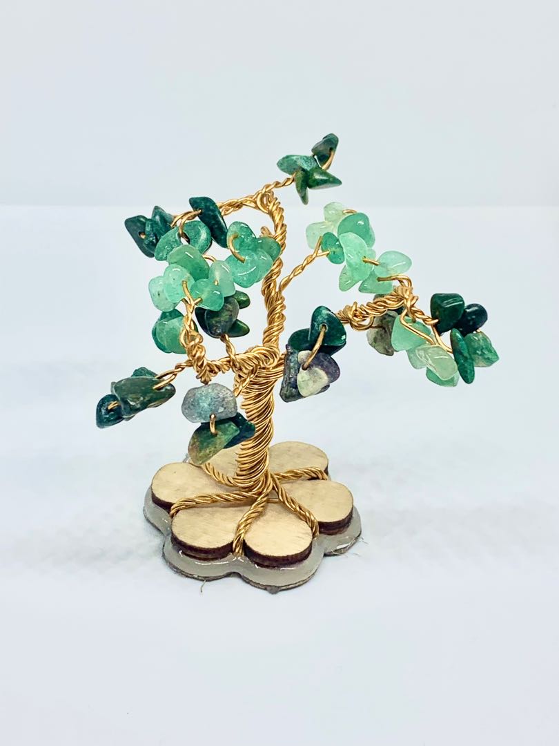 Natural Money Tree Jade and Aventurine, Women's Fashion, Jewelry ...