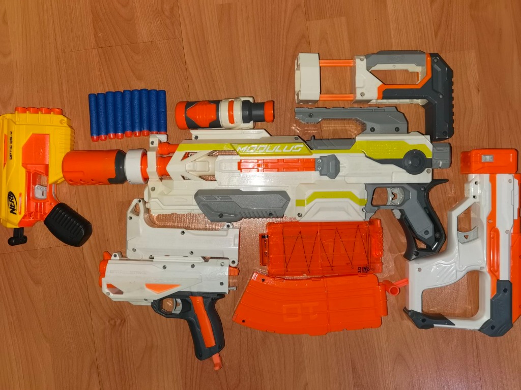 Nerf Modulus ECS 10 barrel strike, Hobbies & Toys, Toys & Games on ...