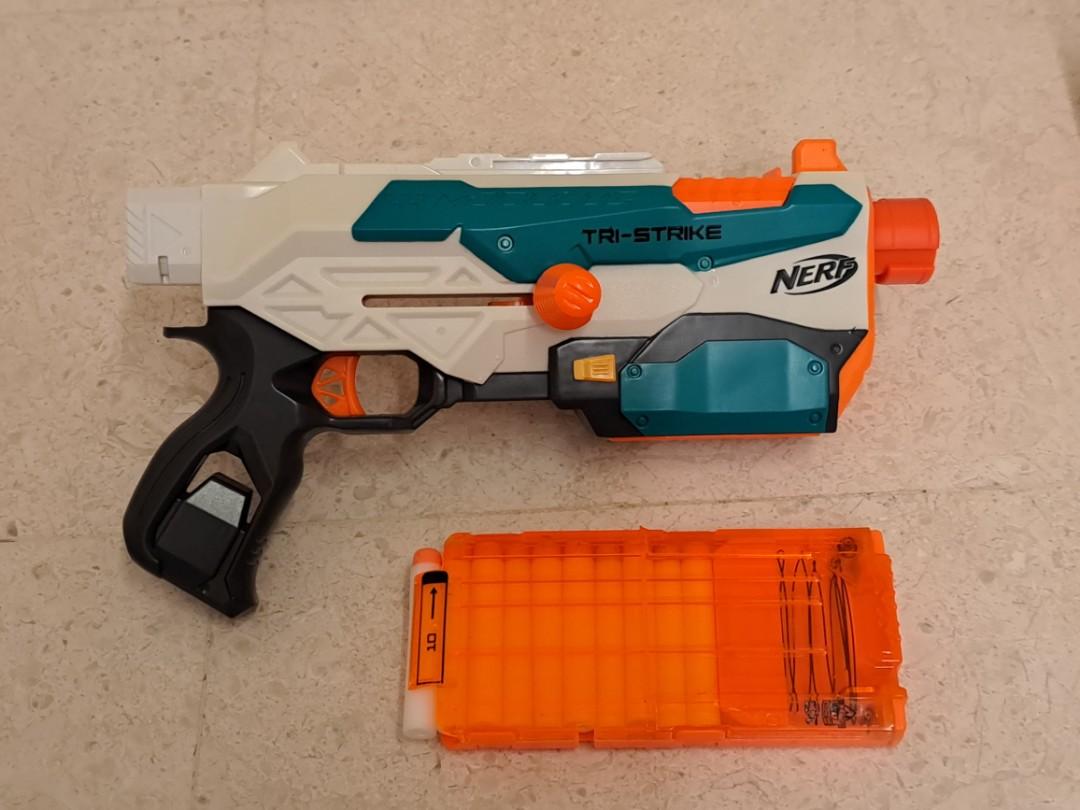 Nerf Modulus Tri-Strike, Hobbies & Toys, Toys & Games on Carousell