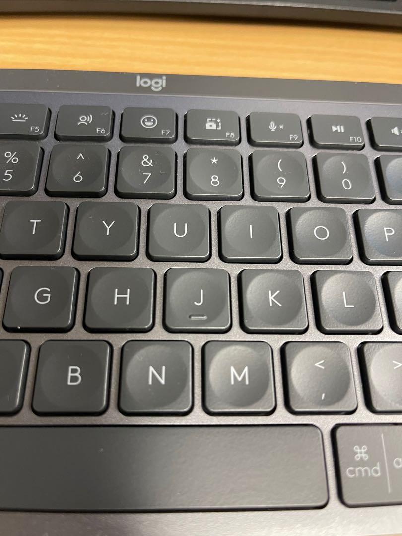 New Logitech mx keys mini (free leather palm rest and logi boltz dongle ...