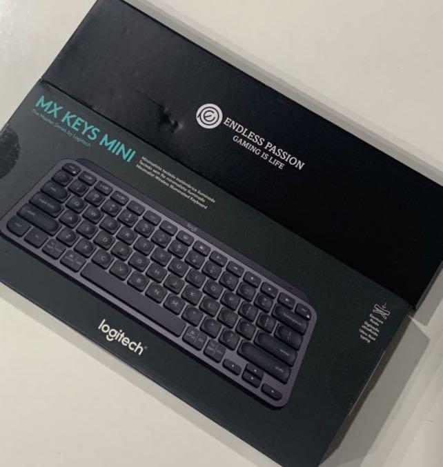 New Logitech mx keys mini (free leather palm rest and logi boltz dongle ...