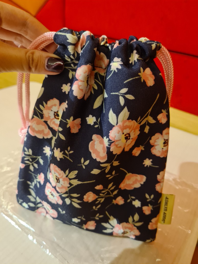 Precious Thoughts Ashley Anne Sturdy Drawsting bag, Women's Fashion ...