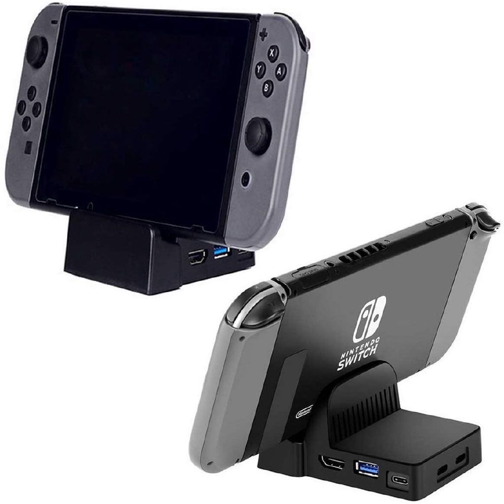 Nintendo Switch Replacement Portable Dock Stand, Video Gaming, Gaming ...