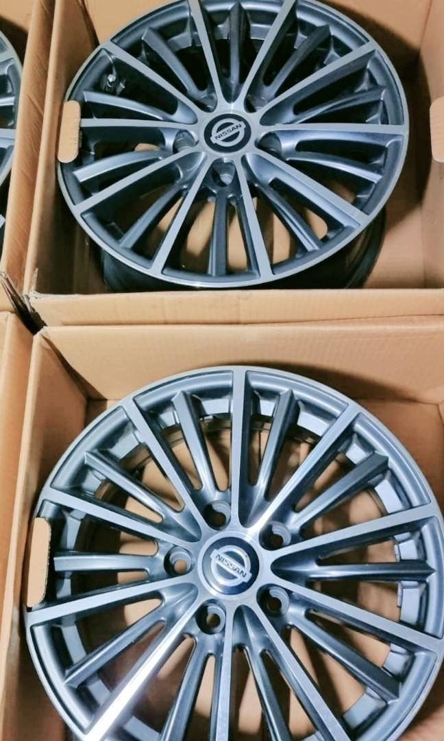 Nissan Sylphy 2016, original rims 16", Car Accessories, Tyres & Rims on ...