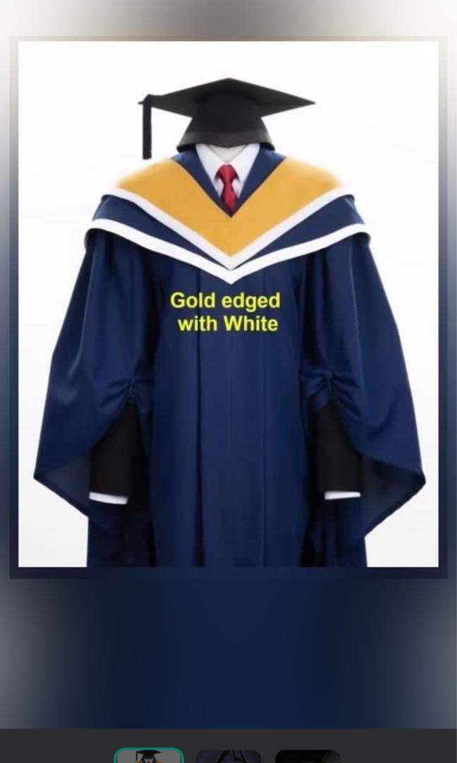 NTU graduation gown full set, Men's Fashion, Coats, Jackets and ...