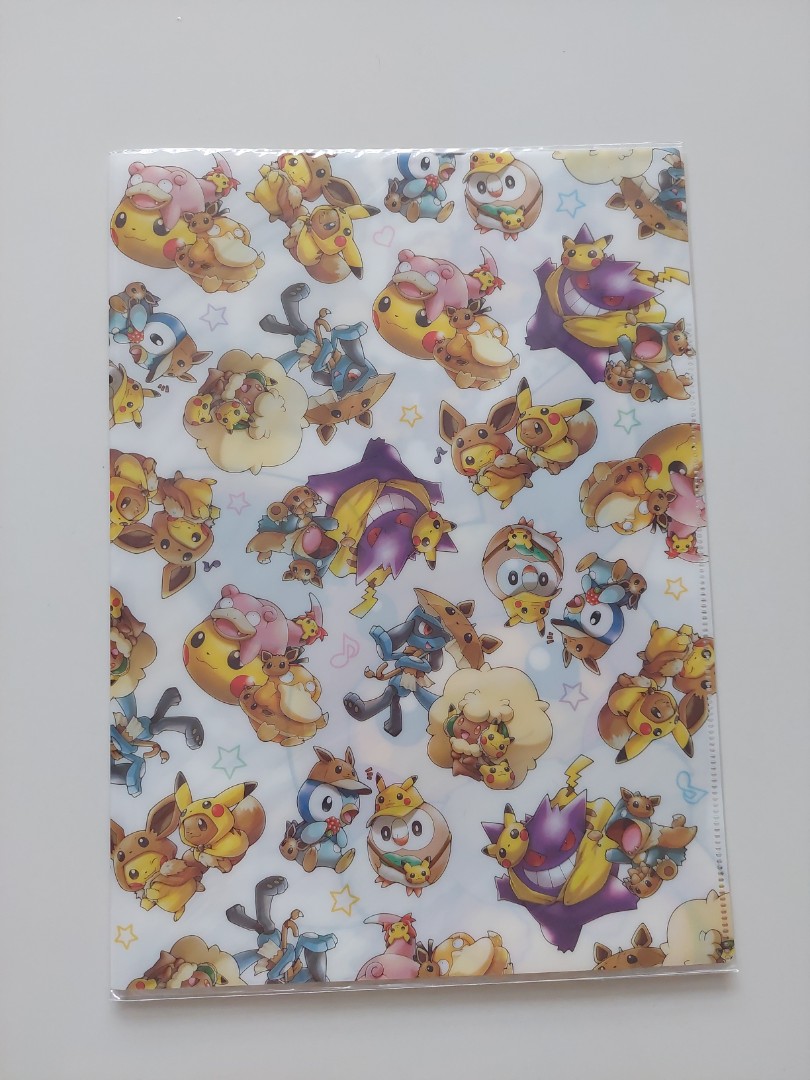 Official Pokemon folder/file, Hobbies & Toys, Stationery & Craft ...