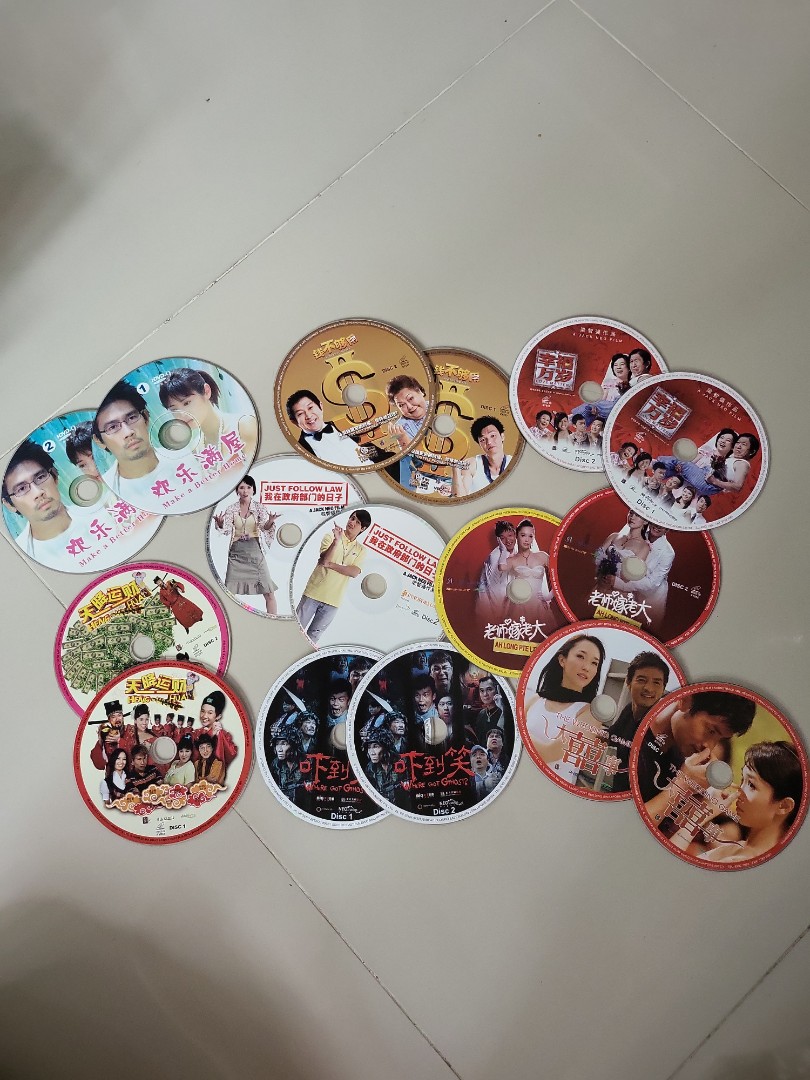 Original dvd vcd chinese channel 8 drama movies show singapore ghost ...