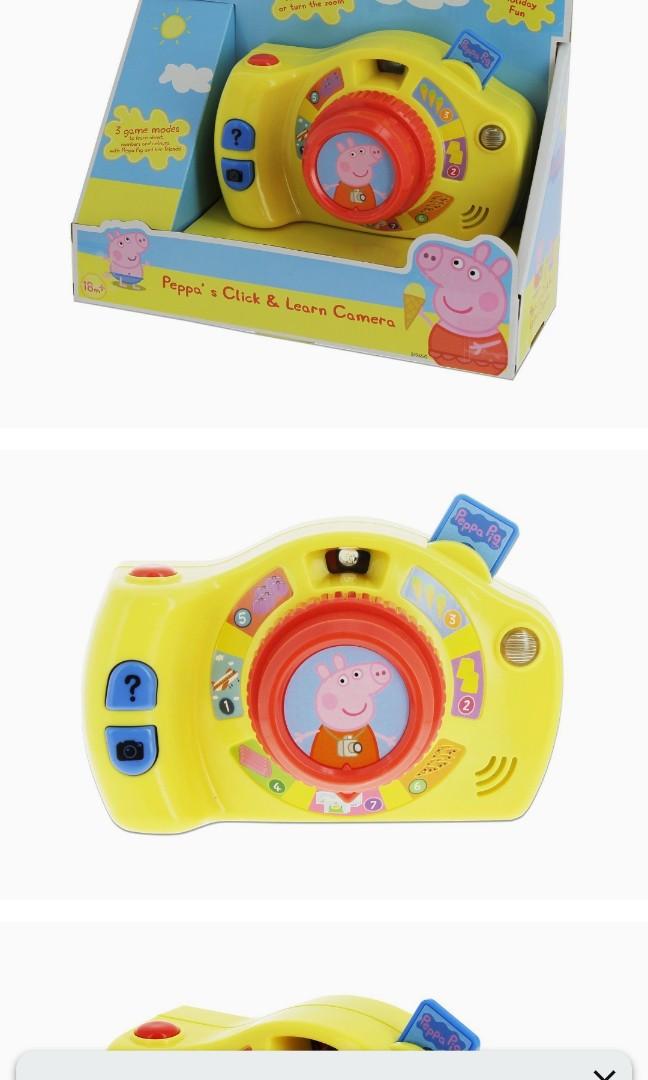 ORIGINAL PEPPA PIG CAMERA TOY, Hobbies & Toys, Toys & Games on Carousell