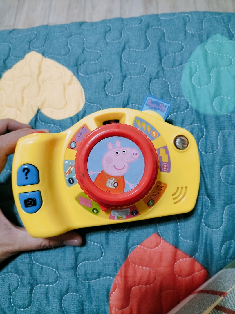 ORIGINAL PEPPA PIG CAMERA TOY, Hobbies & Toys, Toys & Games on Carousell
