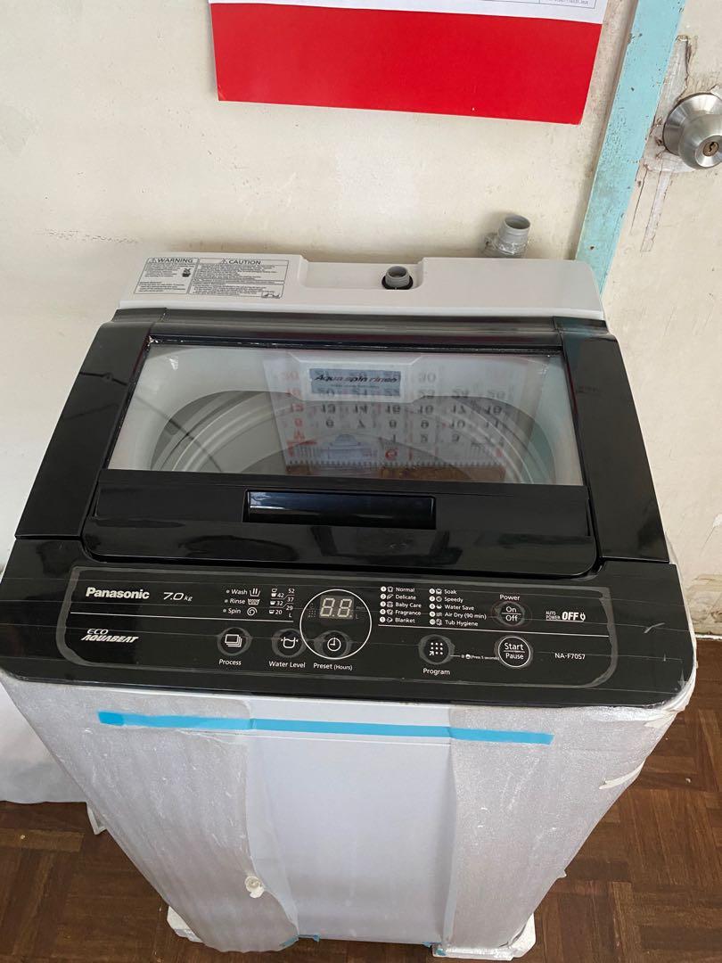 PANASONIC WASHING MACHINE 7.0kg, TV & Home Appliances, Kitchen ...