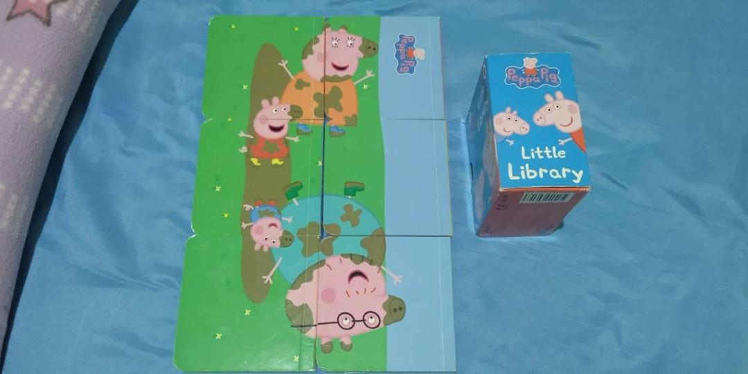 Peppa Pig Little Library, Hobbies & Toys, Books & Magazines, Children's ...
