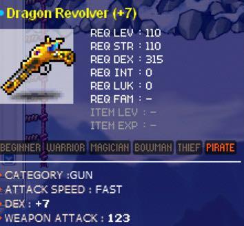 Perfect Dragon Revolver - MapleRoyals, Video Gaming, Gaming Accessories ...