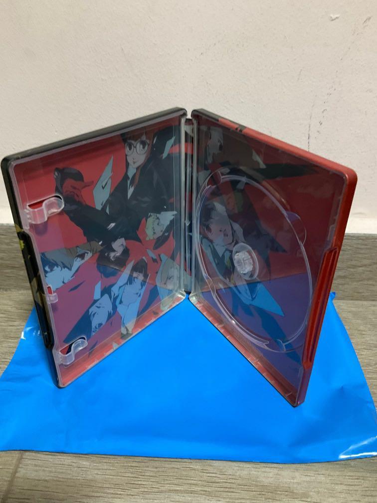 Persona 5 The Royal Steel Case, Video Gaming, Gaming Accessories, Cases ...