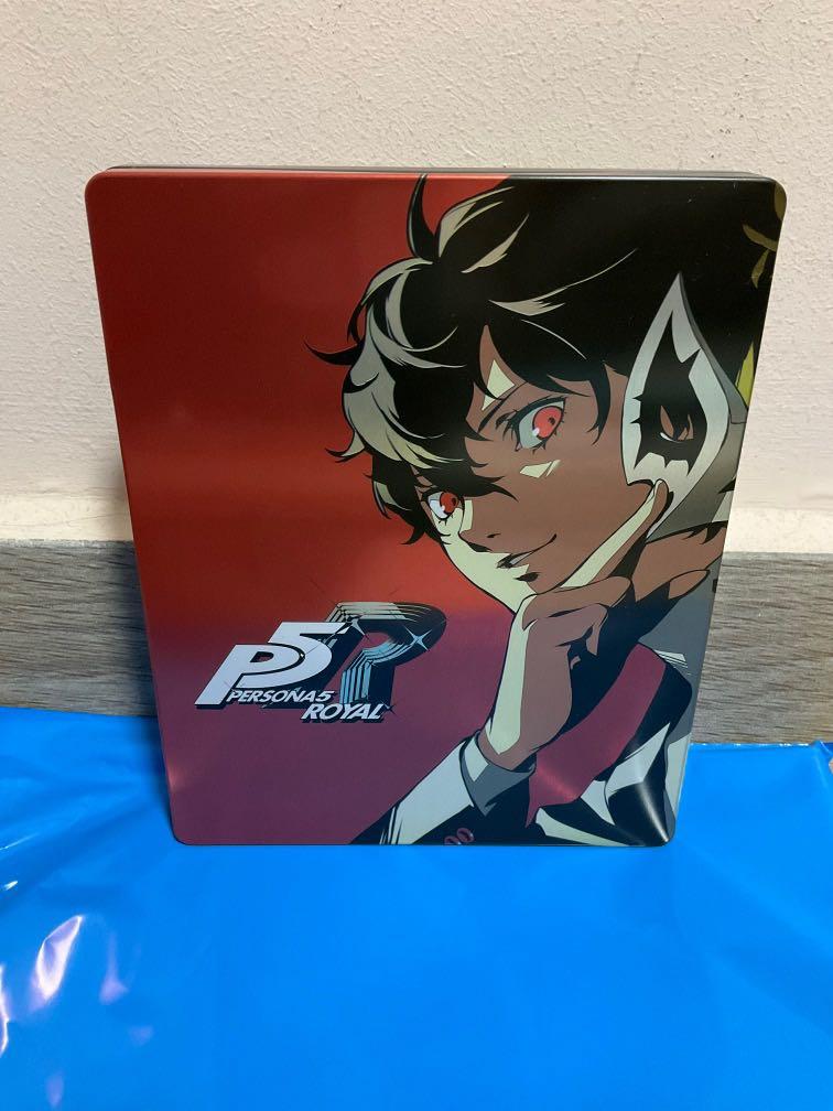Persona 5 The Royal Steel Case, Video Gaming, Gaming Accessories, Cases ...