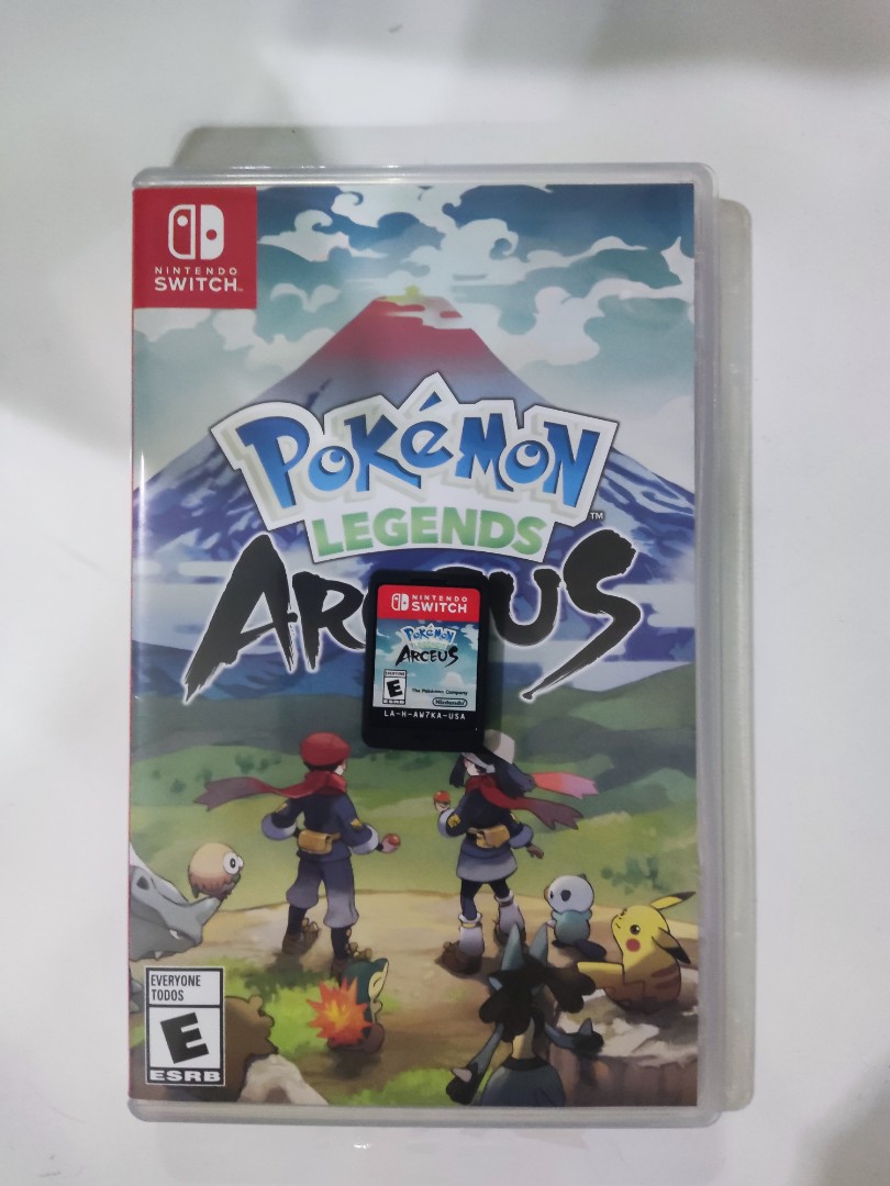 POKEMON LEGENDS ARCEUS NINTENDO SWITCH, Video Gaming, Video Games ...