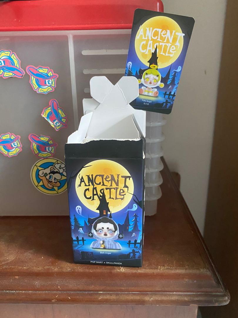 popmart skullpanda fake angel, Hobbies & Toys, Toys & Games on Carousell