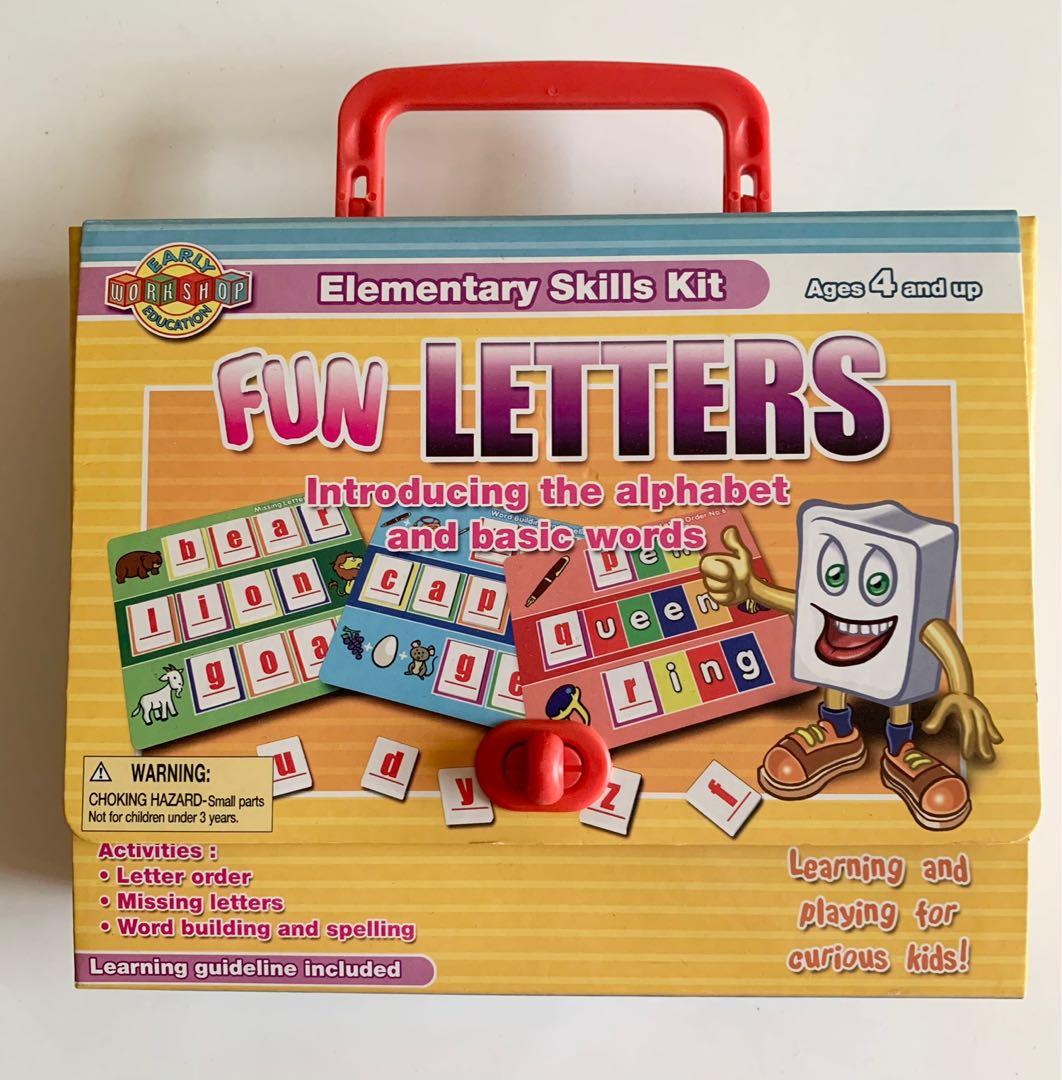 Pre-School Kit - Introducing alphabets & simple words, Hobbies & Toys ...