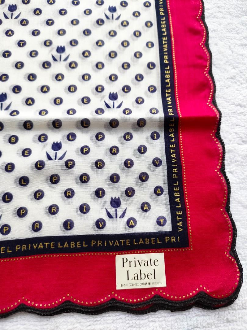 Private Label Hanky, Men's Fashion, Watches & Accessories, Handkerchief ...