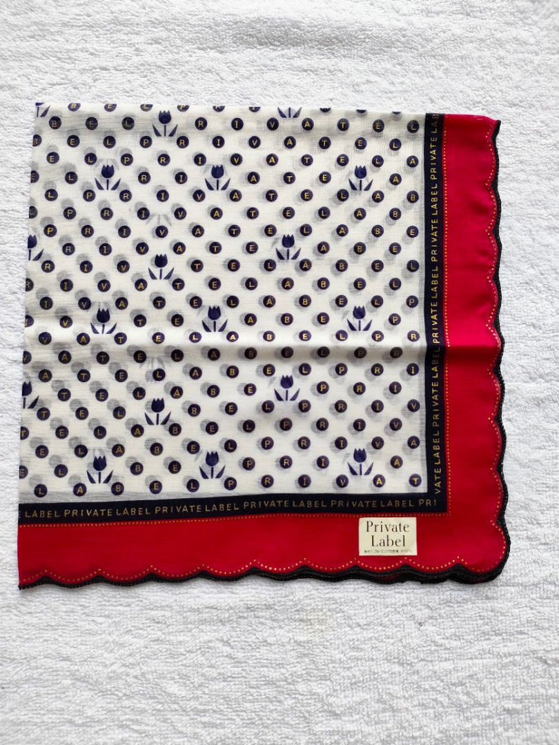 Private Label Hanky, Men's Fashion, Watches & Accessories, Handkerchief ...
