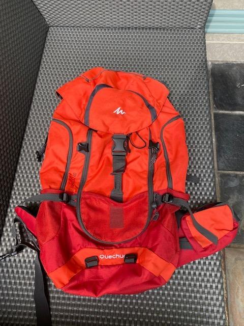 Quechua Forclaz60 Red, Sports Equipment, Hiking & Camping on Carousell