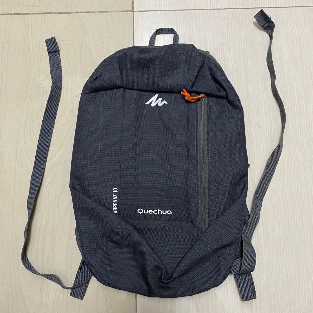 Quechua Small Grey Backpack, Men's Fashion, Bags, Backpacks on Carousell