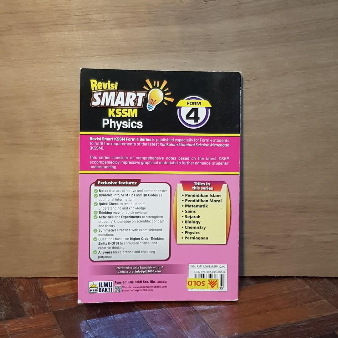 Revisi Smart Kssm Physics Form 4, Hobbies & Toys, Books & Magazines ...