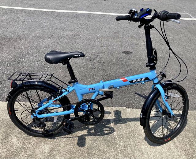 RIFLE T6 foldable bicycle 20”, Sports Equipment, Bicycles & Parts, Bicycles on Carousell