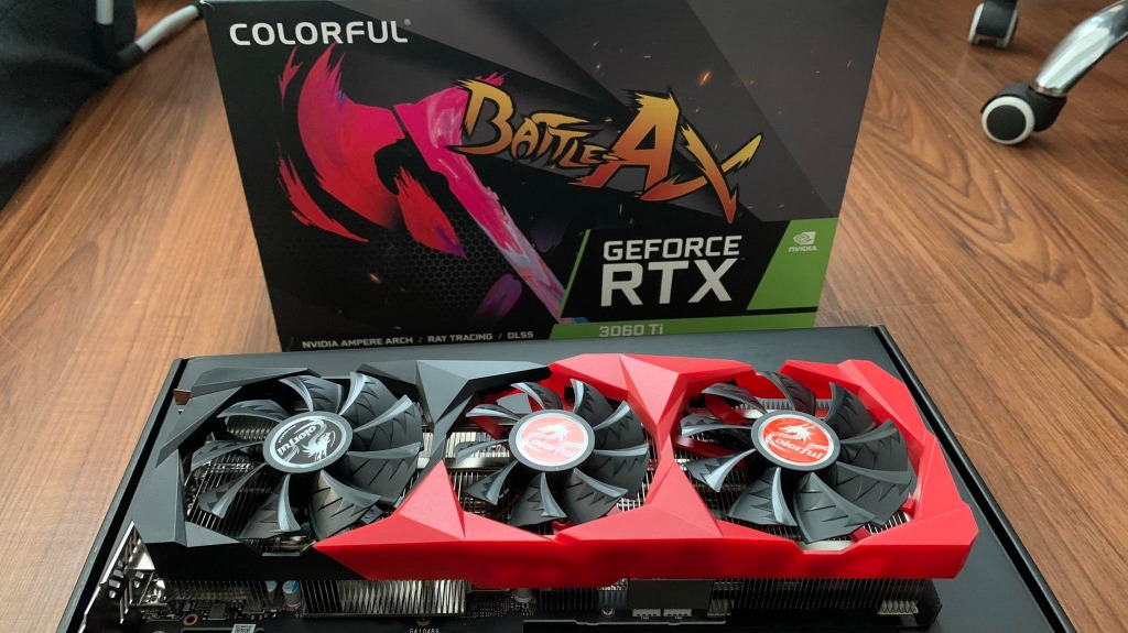 RTX 3060ti Tri Fan, Computers & Tech, Parts & Accessories, Computer ...