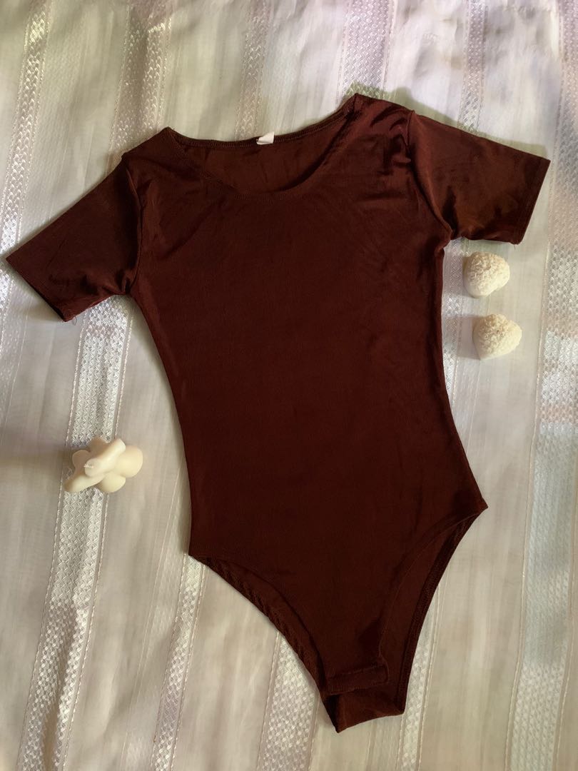 Rust one-piece, Women's Fashion, Swimwear, Bikinis & Swimsuits on Carousell